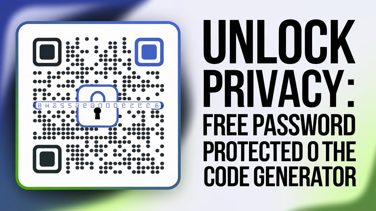 Free Password Protected QR Code Generator (Unlimited Scans)