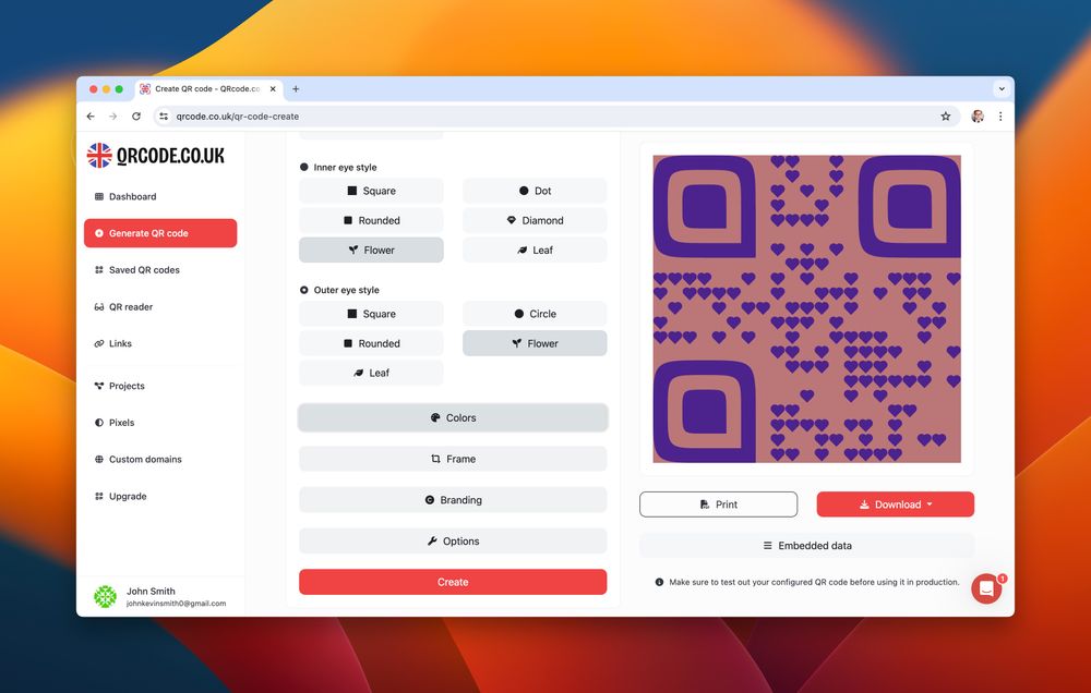 QR Code Generator Free for Lifetime