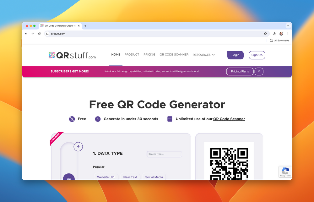 QR Code Decoder for Wifi Password