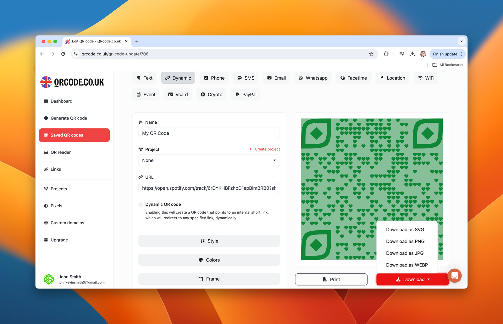 Music QR Code: Open a Song in Apple Music and Spotify with the QR