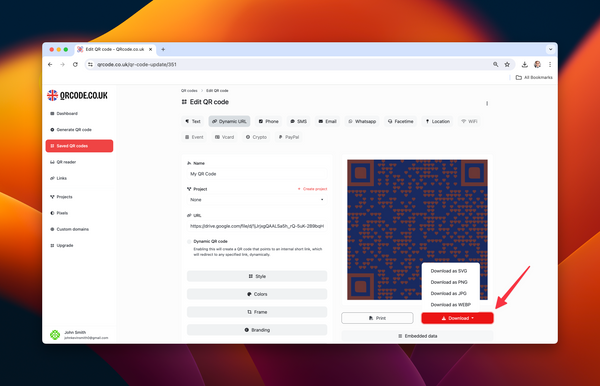 How to Generate QR Code for Google Drive?