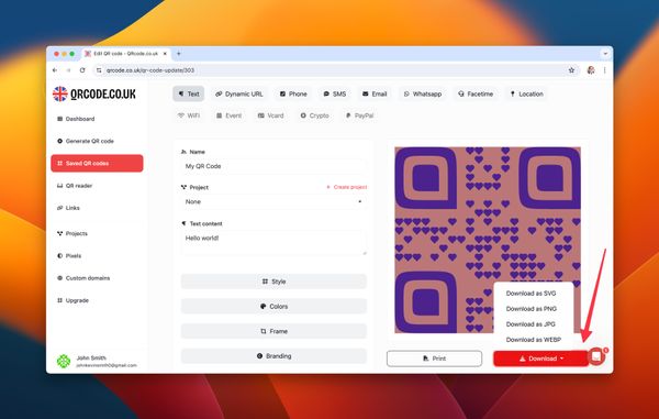 QR Code Generator Free for Lifetime