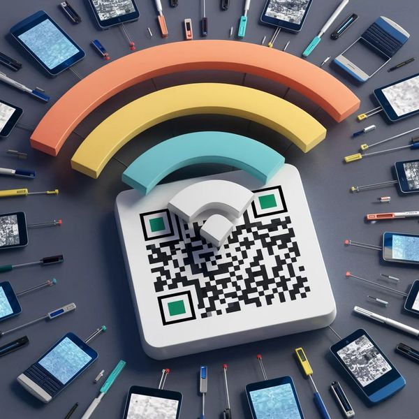 QR Code Decoder for Wifi Password